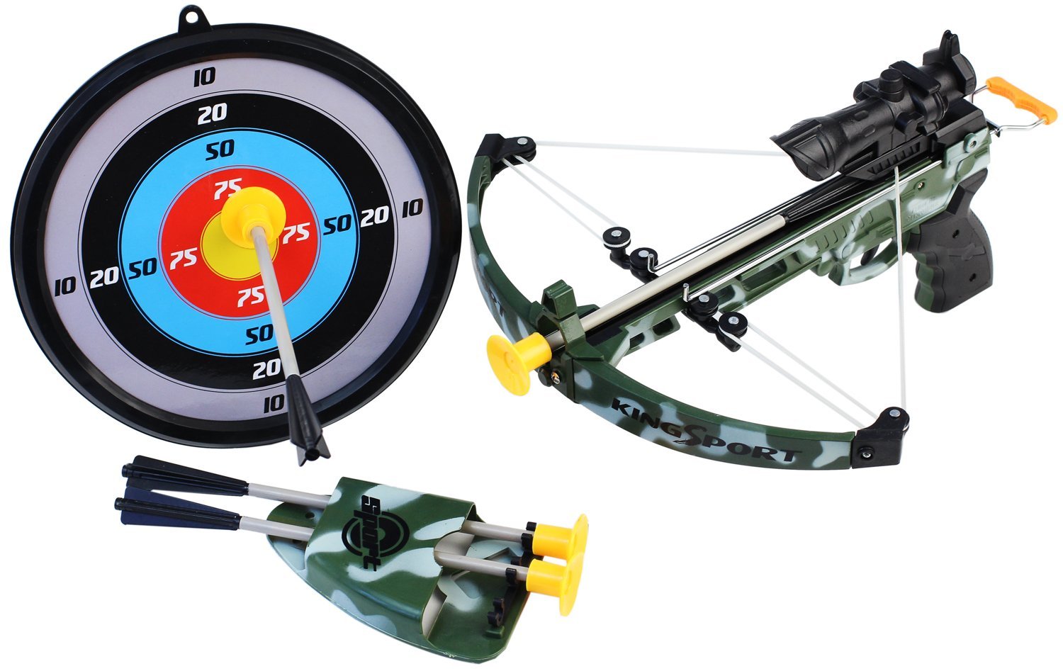 Kinder Armbrust Crossbow Set Camouflage