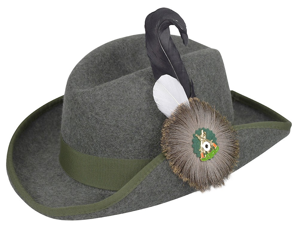 Schützenhut „Homburger“ grau meliert